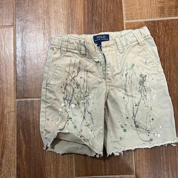 Polo Ralph Lauren | Bottoms | Polo Ralph Lauren Paint Splatter Shorts ...